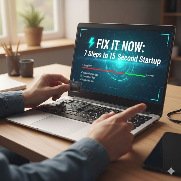 FIX IT NOW: 7 Steps to Improve Laptop Boot Performance and Get Under a ...